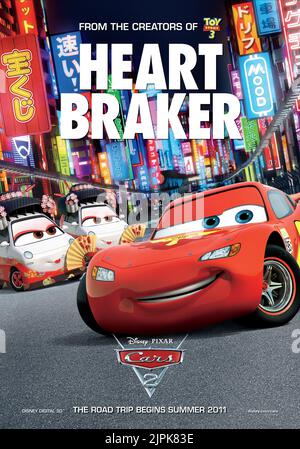 MOVIE POSTER, CARS 2, 2011 Stock Photo - Alamy