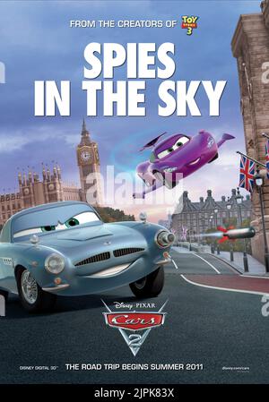 MOVIE POSTER, CARS 2, 2011 Stock Photo - Alamy