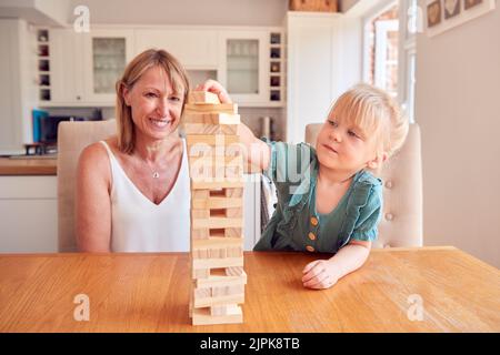 girl, balance, blocks, girls, balances, block Stock Photo - Alamy