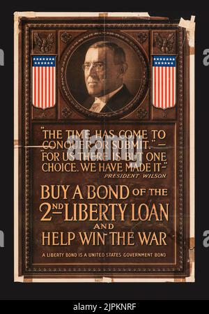 American World War I poster for 2nd War Fund 6-11 May 1918. For you ...