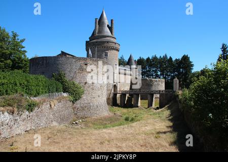 medieval castle in blain in france Stock Photo - Alamy