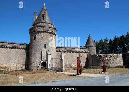 medieval castle in blain in france Stock Photo - Alamy