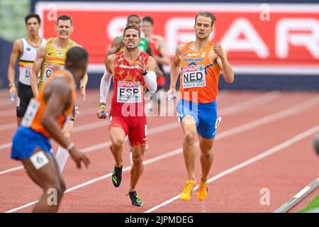 MUNCHEN, GERMANY - AUGUST 19: Jochem Dobber of the Netherlands ...