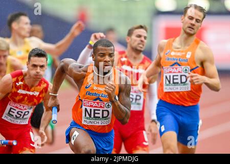 MUNCHEN, GERMANY - AUGUST 19: Jochem Dobber of the Netherlands ...