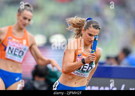 MUNCHEN, GERMANY - AUGUST 19: Laura de Witte of the Netherlands ...