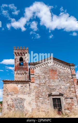 San Pietro abbey at Badia Pozzeveri,municipality of Altopascio - 11th ...