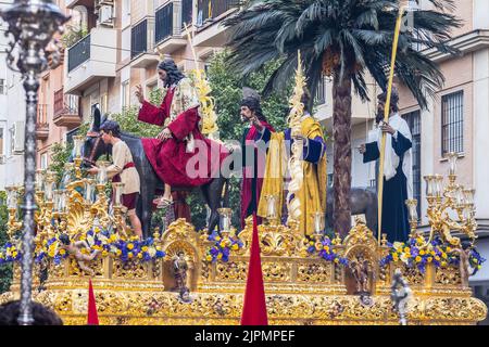 Holy Week procession through the streets of Seville Stock Photo - Alamy