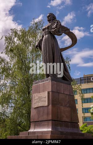 Mother Russia Statue in Kaliningrad, Russia Stock Photo - Alamy