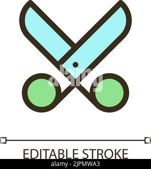 Scissors pixel art isolated. Vector illustration Stock Vector Image ...