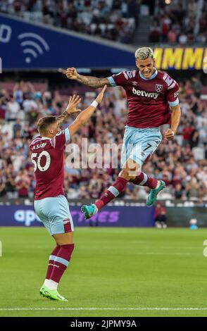 Viborg FF celebrates after scoring to make it 2-0 during the Superliga ...
