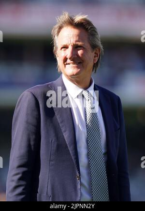 Commentator Mark Nicholas during day four of the Ashes Test match at ...