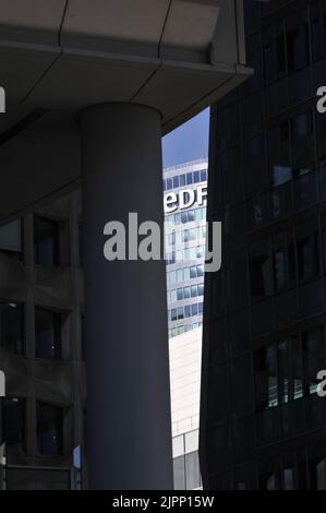 EDF headquarter in La Defense. Hauts-de-Seine. Ile de France. Paris ...
