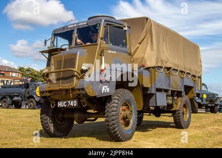 1946 40s forties Bedford QLC green army truck, 3519cc petrol World War ...