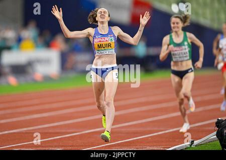 MUNCHEN, GERMANY - AUGUST 19: Laura de Witte of the Netherlands ...