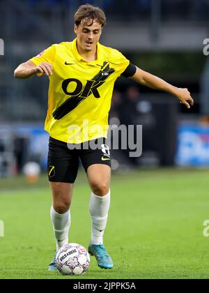 BREDA, NETHERLANDS - AUGUST 19: Kaj de Rooij of NAC during the Dutch ...