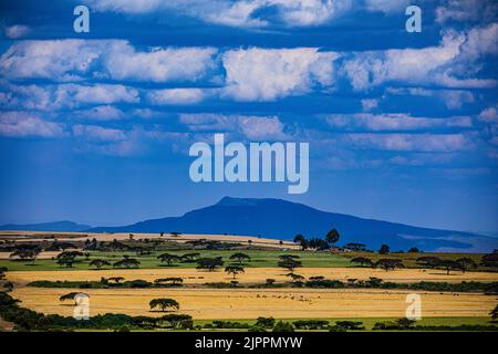 Ntulele Highway Road Narok County Kenya East Africa Great Rift Valley ...