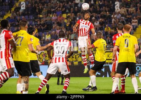 BREDA, NETHERLANDS - AUGUST 19: Roshon van Eijma of Top Oss during the ...