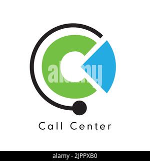 Call Center Logo, Communication support logo Stock Vector Image & Art ...