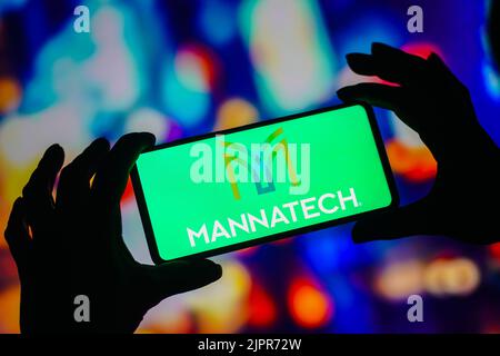 Brazil. 19th Aug, 2022. In this photo illustration, the Array ...