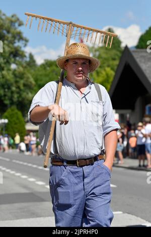 Folklore - Rake Man Stock Photo - Alamy