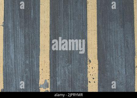 Lines on the road Pedestrian pathway Road marking straight lines Stock ...