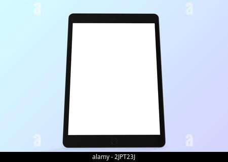Tablets. Realistic tablet mockup with blank screen. Background with ...