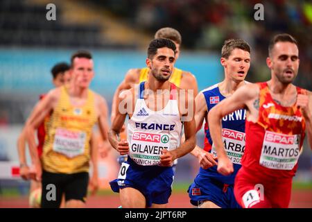 Gilbert Louis of France in action during Final of European Champhionsh ...