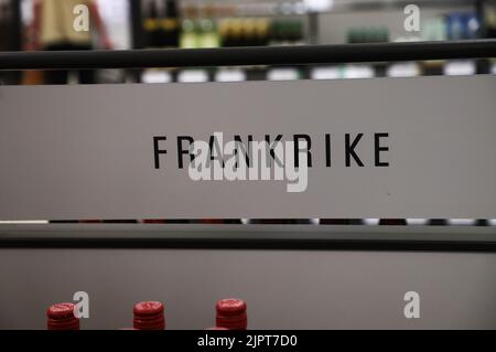 Systembolaget liquor store in the city of Gotheburg, Sweden Stock Photo ...