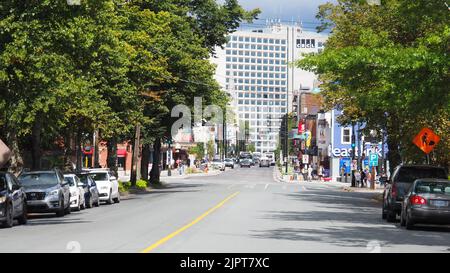 Halifax streets in summer Stock Photo - Alamy