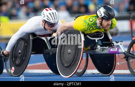 Samuel Carter of Australia competing in the men's T53/54 1500m - Final ...