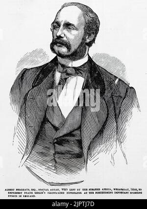 Portrait of Tom Sayers. The Great Contest for the Championship ...