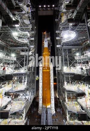 Inside High Bay 3 of the Vehicle Assembly Building at NASA’s Kennedy ...
