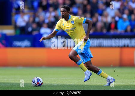 Tyreeq Bakinson #19 of Sheffield Wednesday with the ball Stock Photo ...