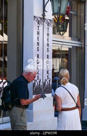 Hard Rock Café, Athens, Attica, Central Greece Stock Photo - Alamy