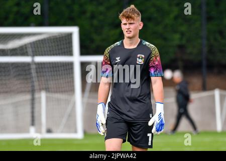 Coventry City Under 18's Charlie Manners during the FA Youth Cup third ...