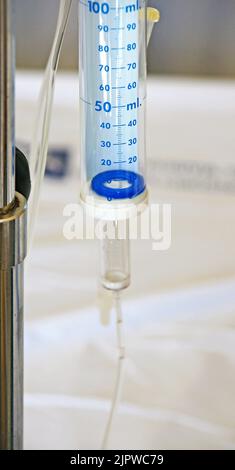 Sanitary material and accessories of a hospital room Stock Photo - Alamy