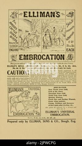 . The uses of Elliman's embrocation for horses, dogs, birds, cattle . 4 ...