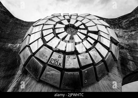 Spomenik revolucije naroda Moslavine in Croatia Stock Photo - Alamy