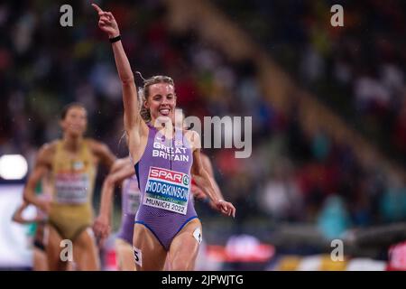 Keely HODGKINSON of Great Britain 800m Women Final during the European ...