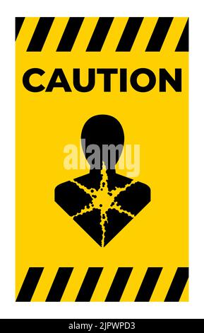 Health Hazard Symbol Label,Longer Term Health Hazard,GHS Hazard ...