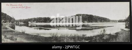 The Wisconsin Dells, from the old Dell House Stock Photo - Alamy