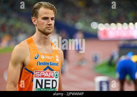 MUNCHEN, GERMANY - AUGUST 20: Jochem Dobber of the Netherlands, Ramsey ...