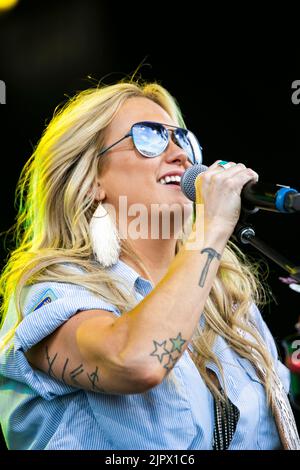 Meghan Patrick performs at the Together Again Festival Stock Photo - Alamy