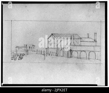 Theater and hotel building (''Theatre, Assembly Rooms and an hotel ...