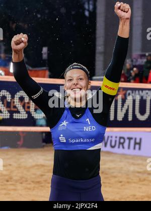 MUNICH, GERMANY - AUGUST 20: Katja Stam of The Netherlands during the ...