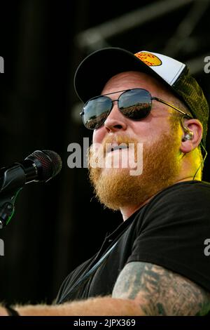 Tyler Joe Miller performs at the Together Again Festival Stock Photo ...