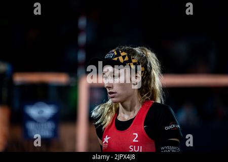 MUNICH, GERMANY - AUGUST 20: Nina Brunner of Switzerland, Tanja ...