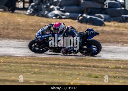 Bradley Perie 97 British Super Bikes GP2 Thruxton 2022 Stock Photo - Alamy