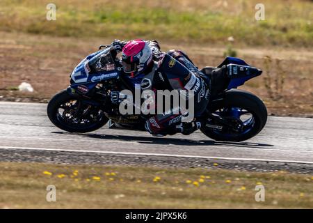 Bradley Perie 97 British Super Bikes GP2 Thruxton 2022 Stock Photo - Alamy
