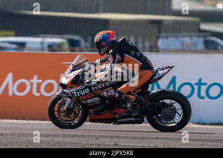 Joey Thompson 14 British Super Bikes GP2 Thruxton 2022 Stock Photo - Alamy